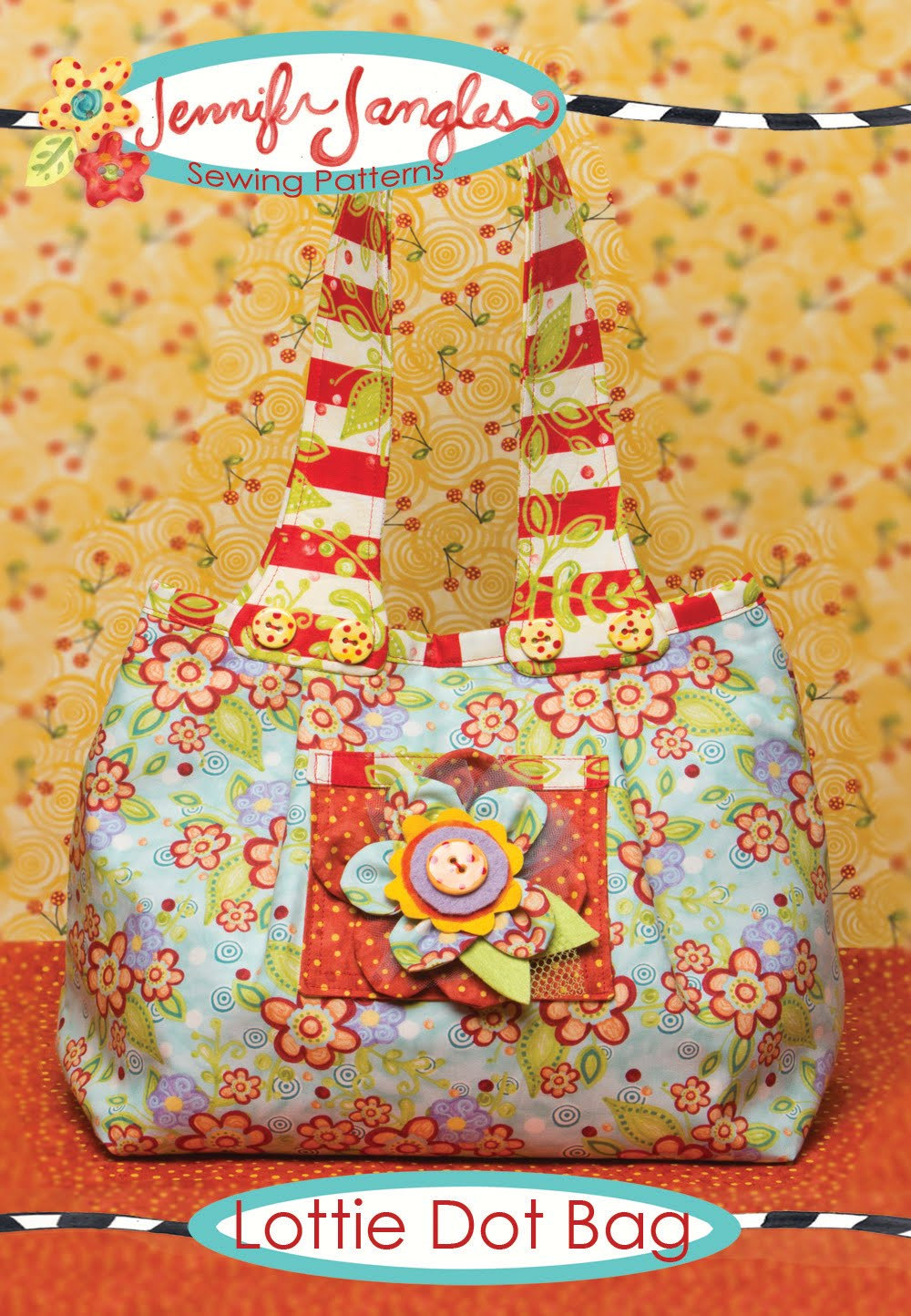 New Lottie Dot Bag Pattern By Jennifer Jangles on Luulla